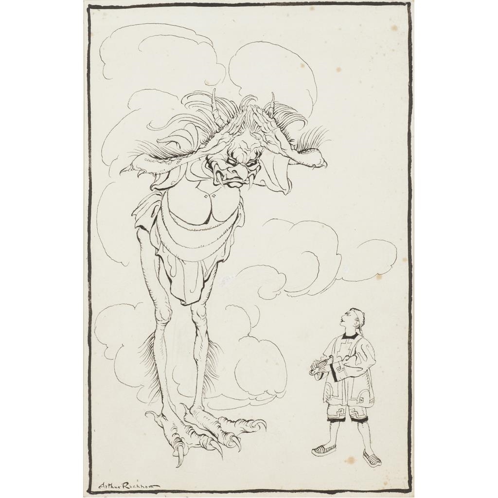 Arthur Rackham | ALADDIN AND THE LAMP | MutualArt