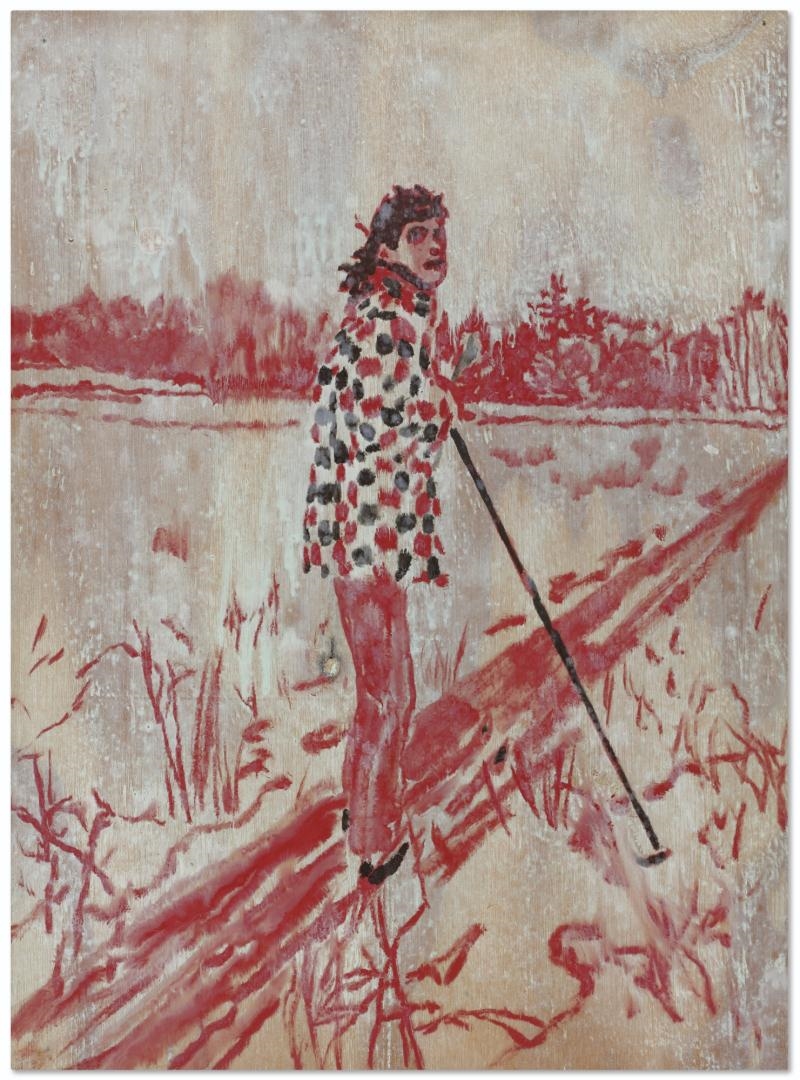 Peter Doig | Figure - Trees (1997 - 1998) | MutualArt
