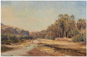 Noire Maxime | Vue d’El Kantara | MutualArt