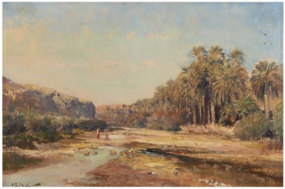 Maxime Noire | Vue d’El Kantara | MutualArt