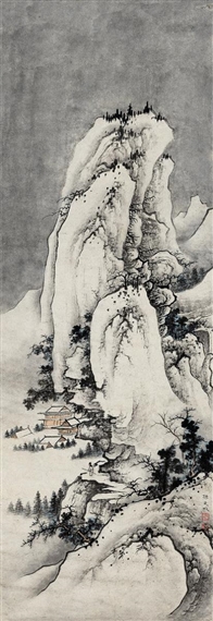 Sun Tianmu | TEMPLE IN SNOW | MutualArt