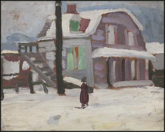 Albert Henry Robinson | Old House, Longueuil (1920 - 1922) | MutualArt