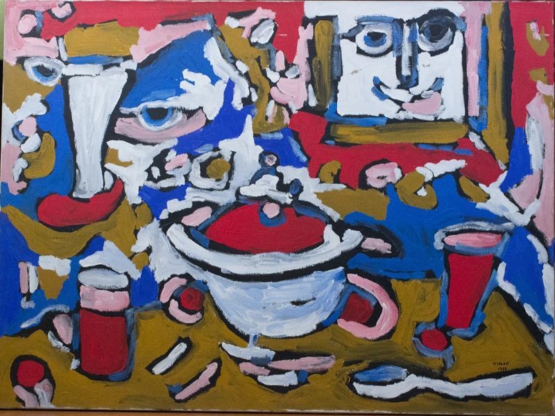 Philippe Visson | Composition florale, période Epalinges (1971) | MutualArt