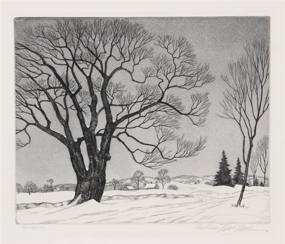 William MacLean | The Sentinel (Circa 1965) | MutualArt