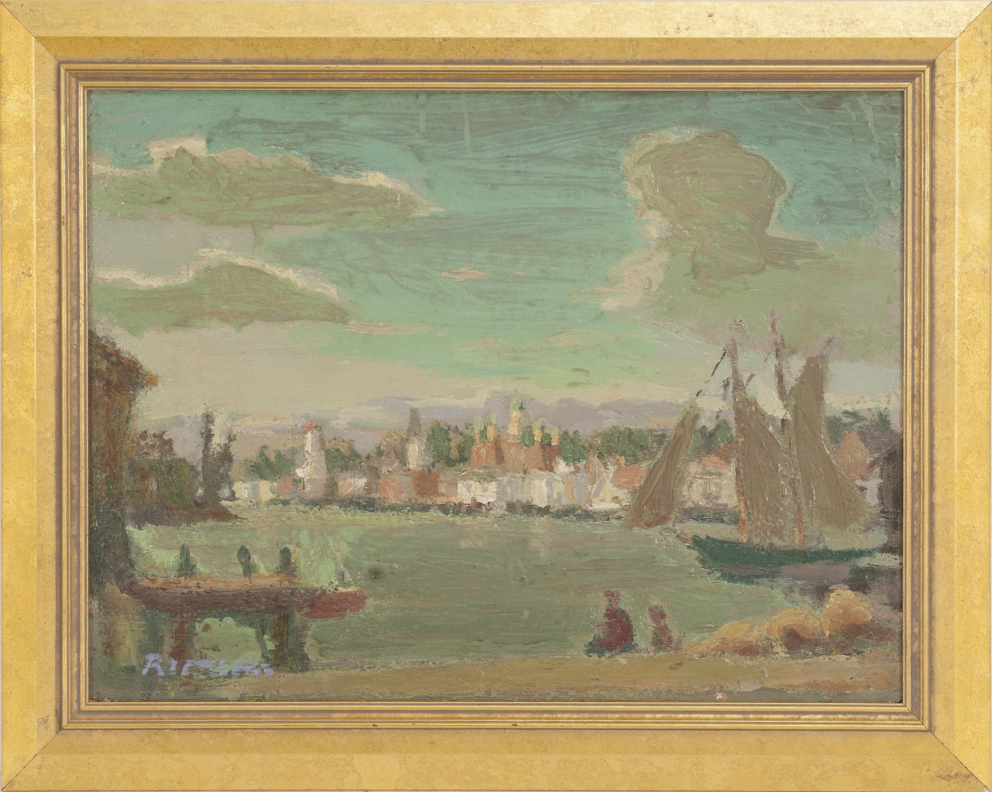 Joseph Rimini | Marsh landscape | MutualArt