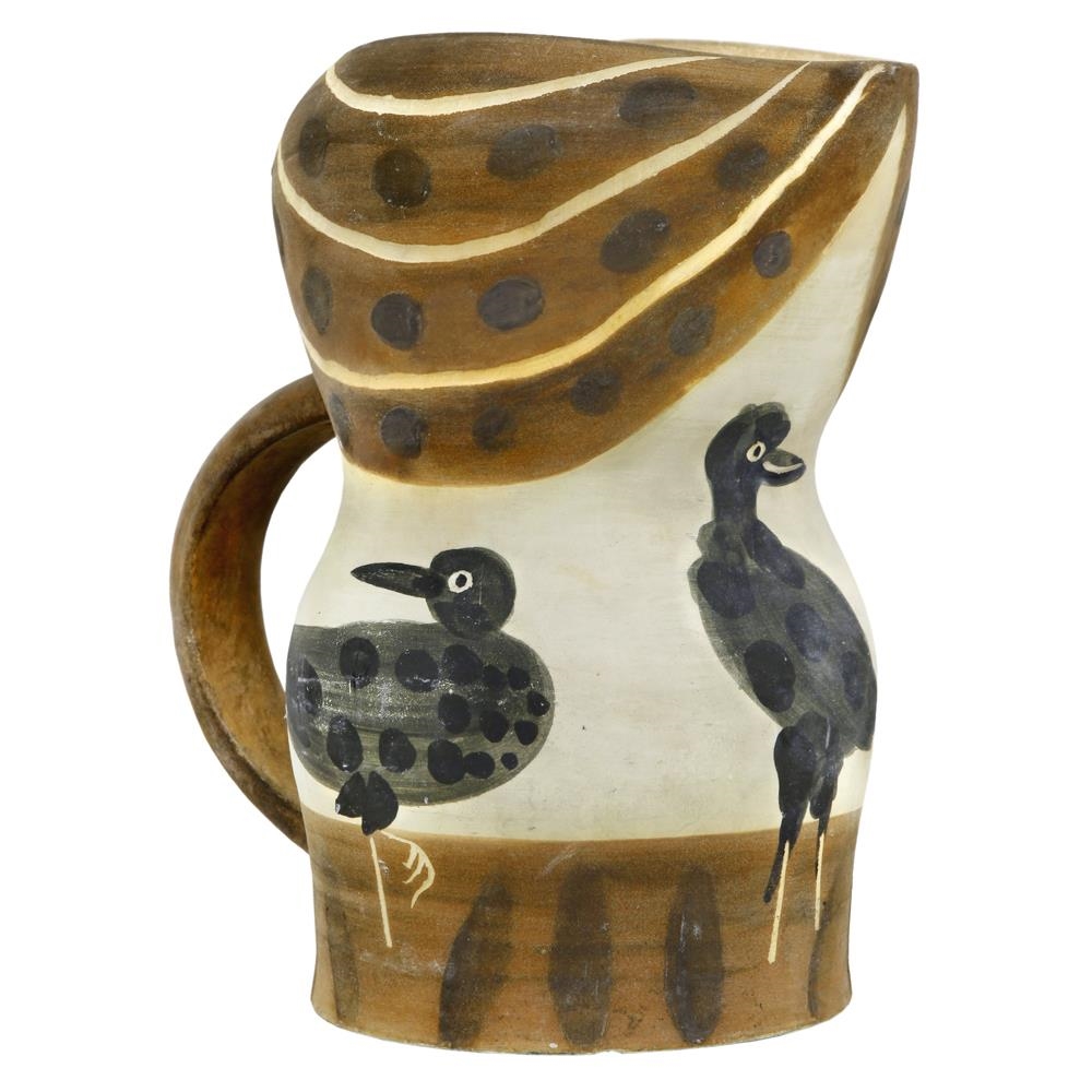 Pablo Picasso | GOTHIC PITCHER WITH BIRDS (1953) | MutualArt
