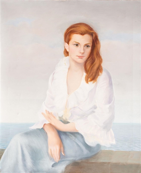 Adolfo Busi | YOUNG WOMAN ABSORBED | MutualArt