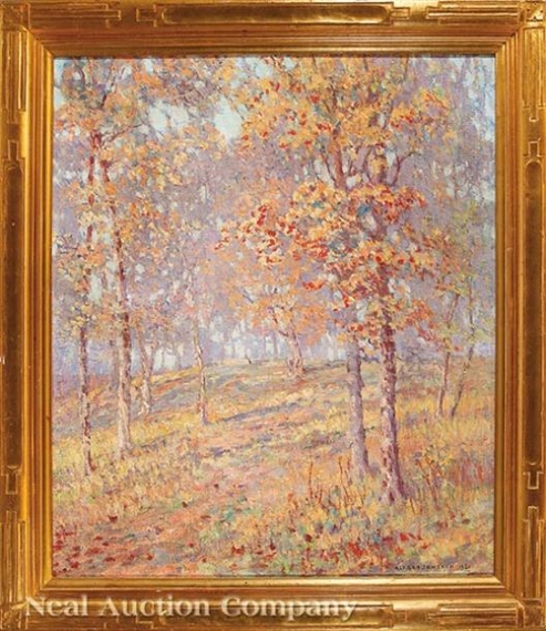 Alfred Jansson | Autumn Willow Sprays (1921) | MutualArt