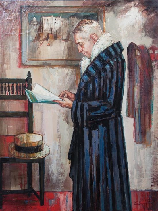 Bernard Locca | Portrait of Maurice Chevalier | MutualArt