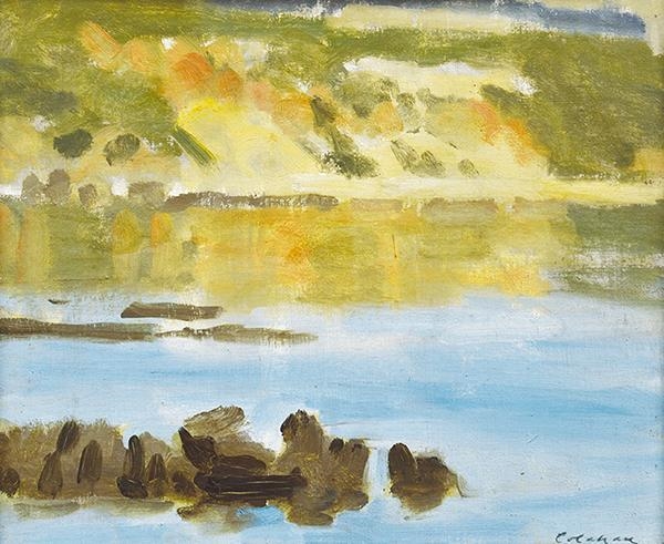 Colin Colahan | Melbourne Port Scene (1932) | MutualArt