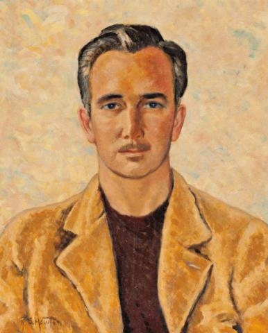 Randolph Stanley Hewton | Portrait of Miss Audrey Cook | MutualArt