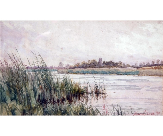 William Edward Mayes | Horning Church (1900) | MutualArt