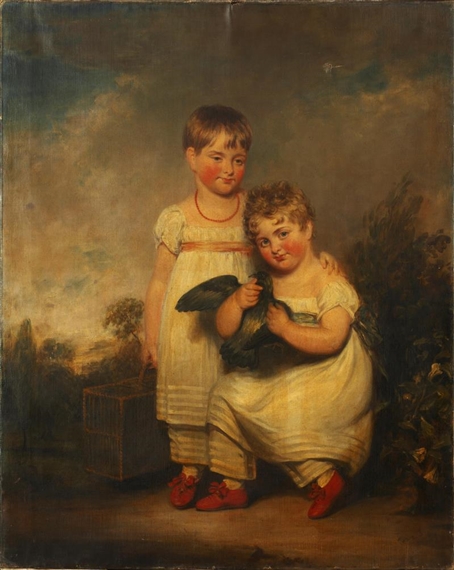 Thomas Beach | Portrait of Georgina Martha Woodgate and Frances ...