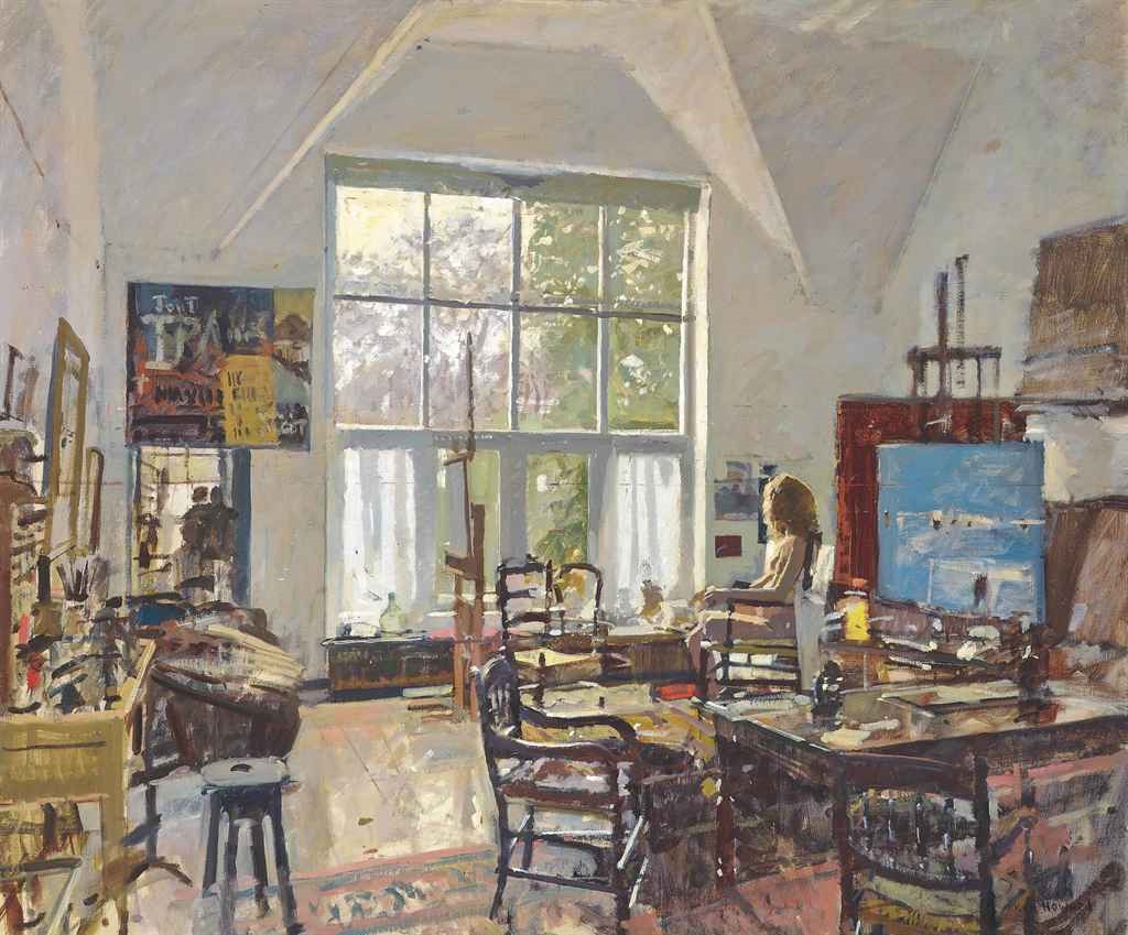 Ken Howard | Nude in a studio | MutualArt