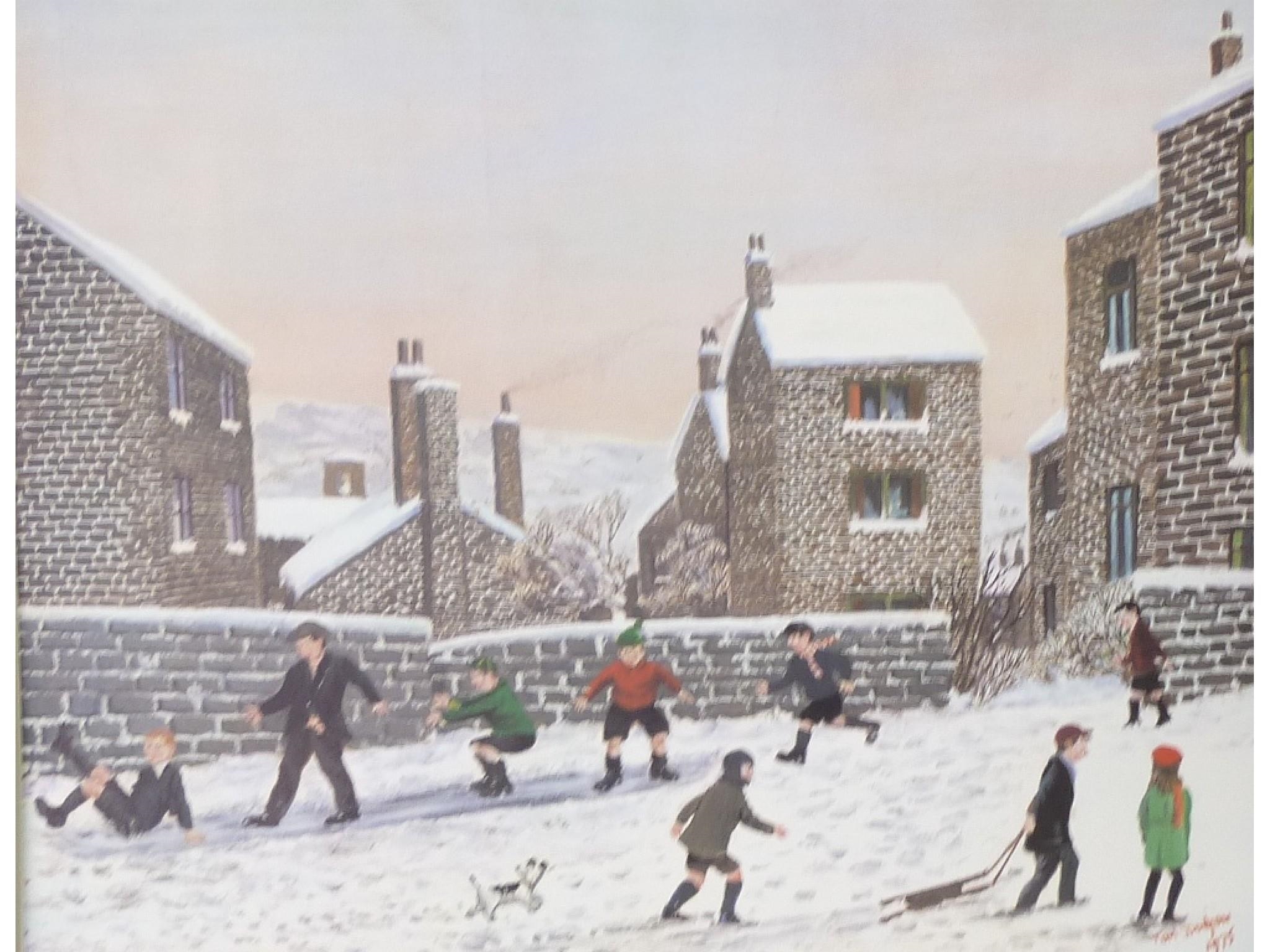 Tom Dodson | Snow scene | MutualArt