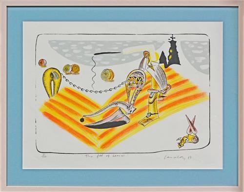 Colin Lanceley | The Fall of Leavus (1987) | MutualArt