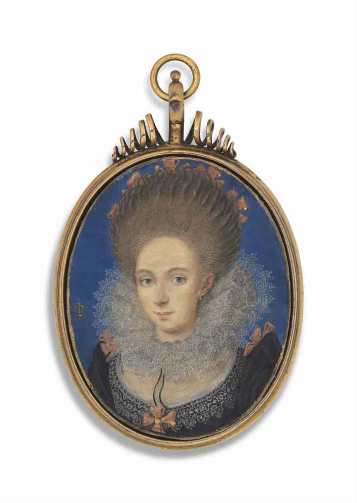 British School, 16th Century | A young lady called Lady Hunsdon, in ...