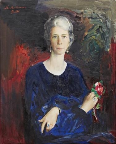 Filipp Malyavin Maljavin | Portrait of Mina Sederholm, born Sjöcrona ...