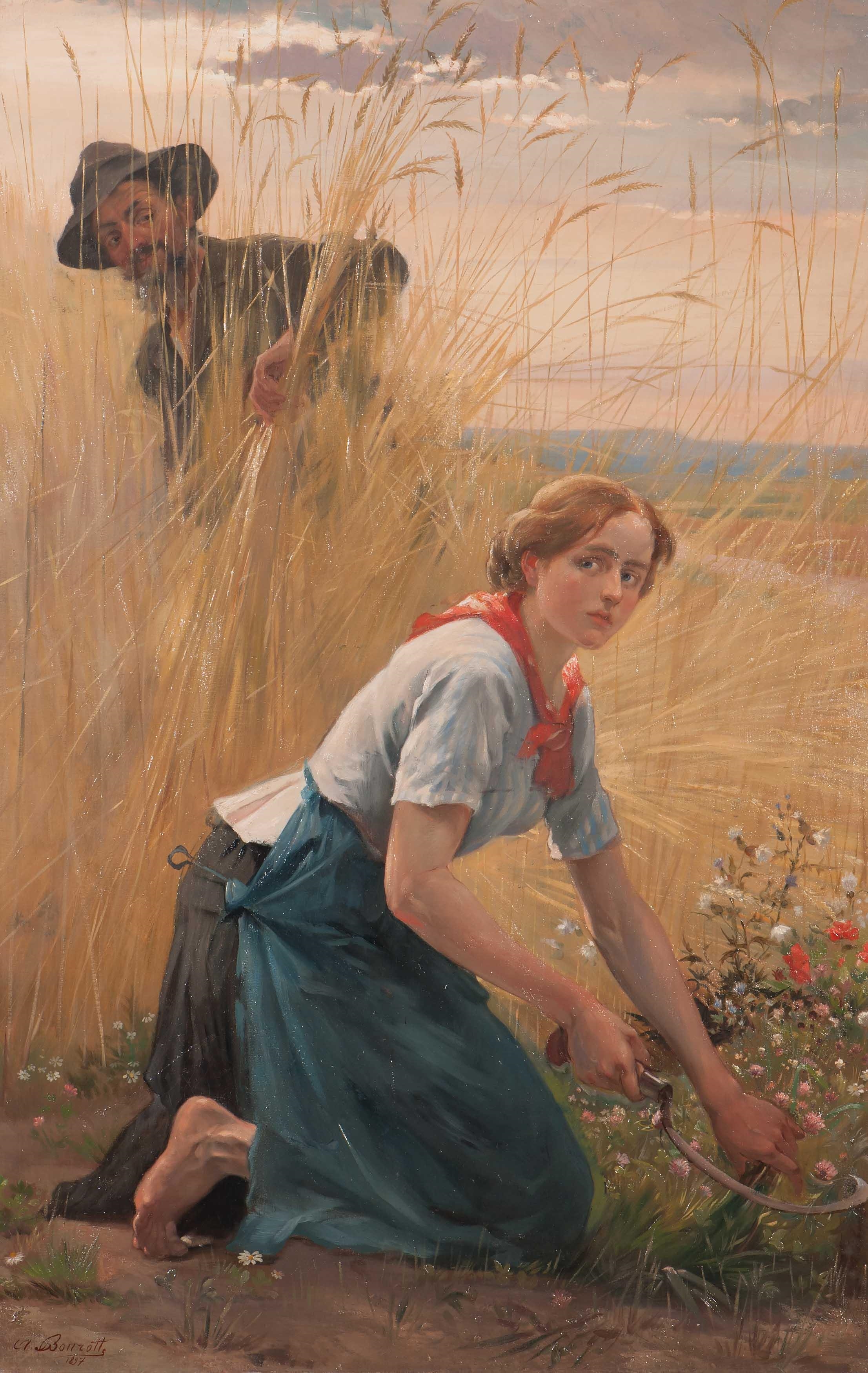 Auguste Bourotte | Le Rôdeur (1897) | MutualArt