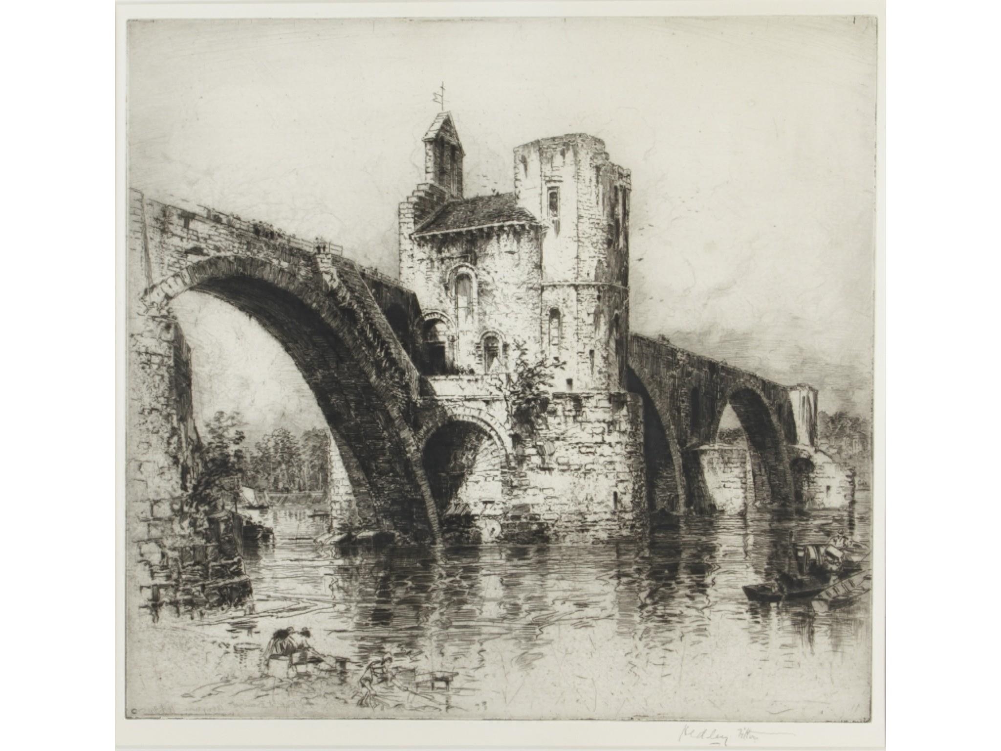 Hedley Fitton | Pont d'Avignon | MutualArt