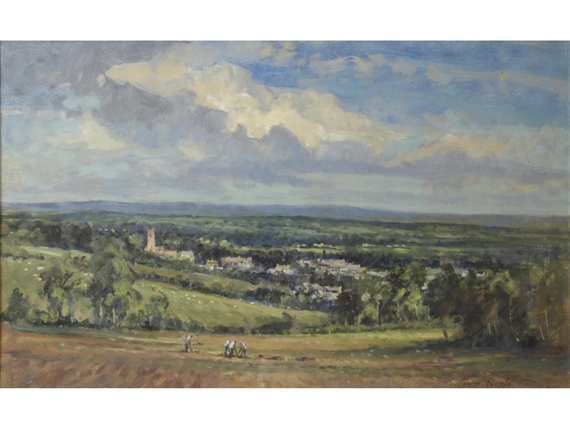John Neale | Looking Over Chipping Campden | MutualArt