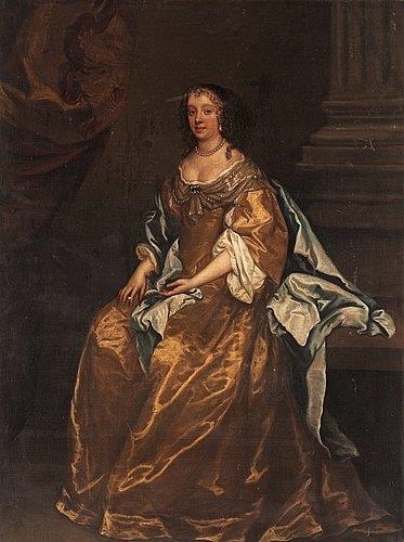 Sir Peter Lely | Lady in a yellow dress | MutualArt