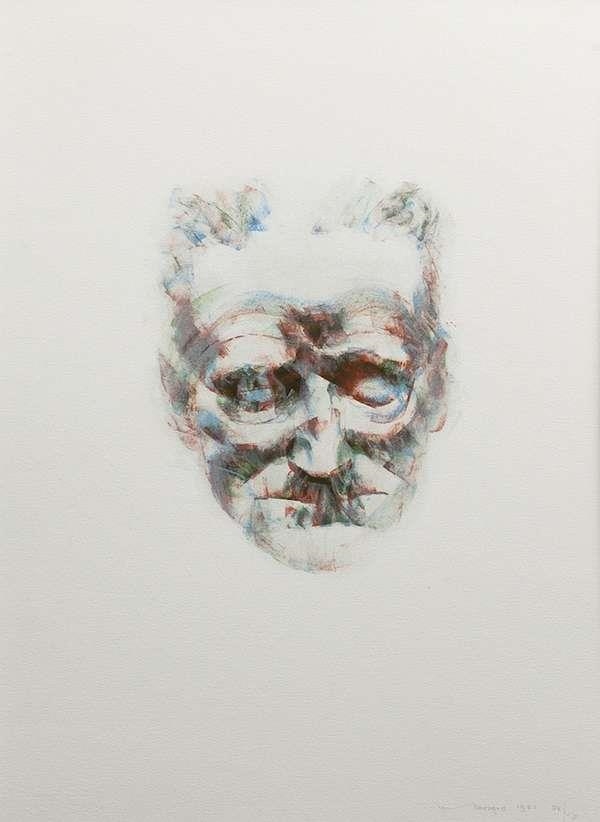 Louis Le Brocquy | Head of James Joyce (1981) | MutualArt