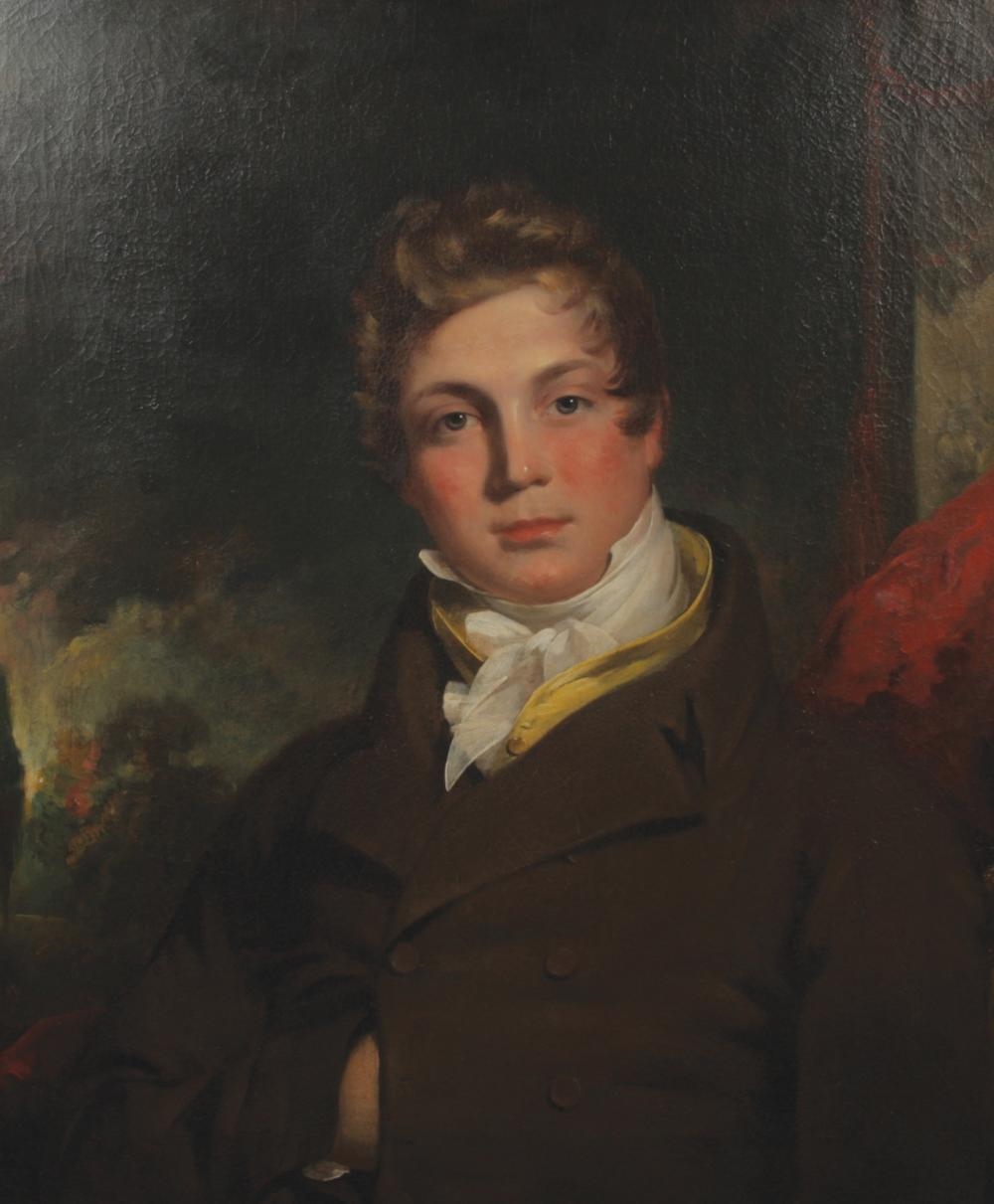 George Henry Harlow | Portrait of a young gentleman | MutualArt