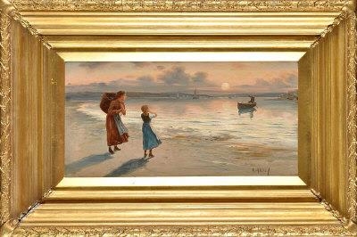 E. Mackey | THE FISHERMAN'S RETURN | MutualArt