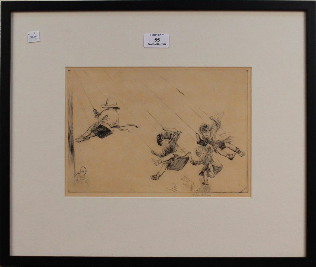 Eileen Alice Soper | Flying Swings (Early 20th Century) | MutualArt
