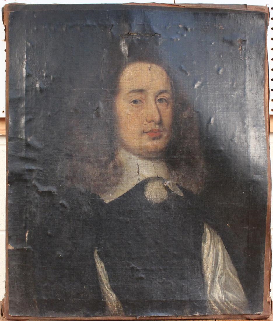 Pierre Mignard | Half Length Portrait of a Gentleman (17th Century ...