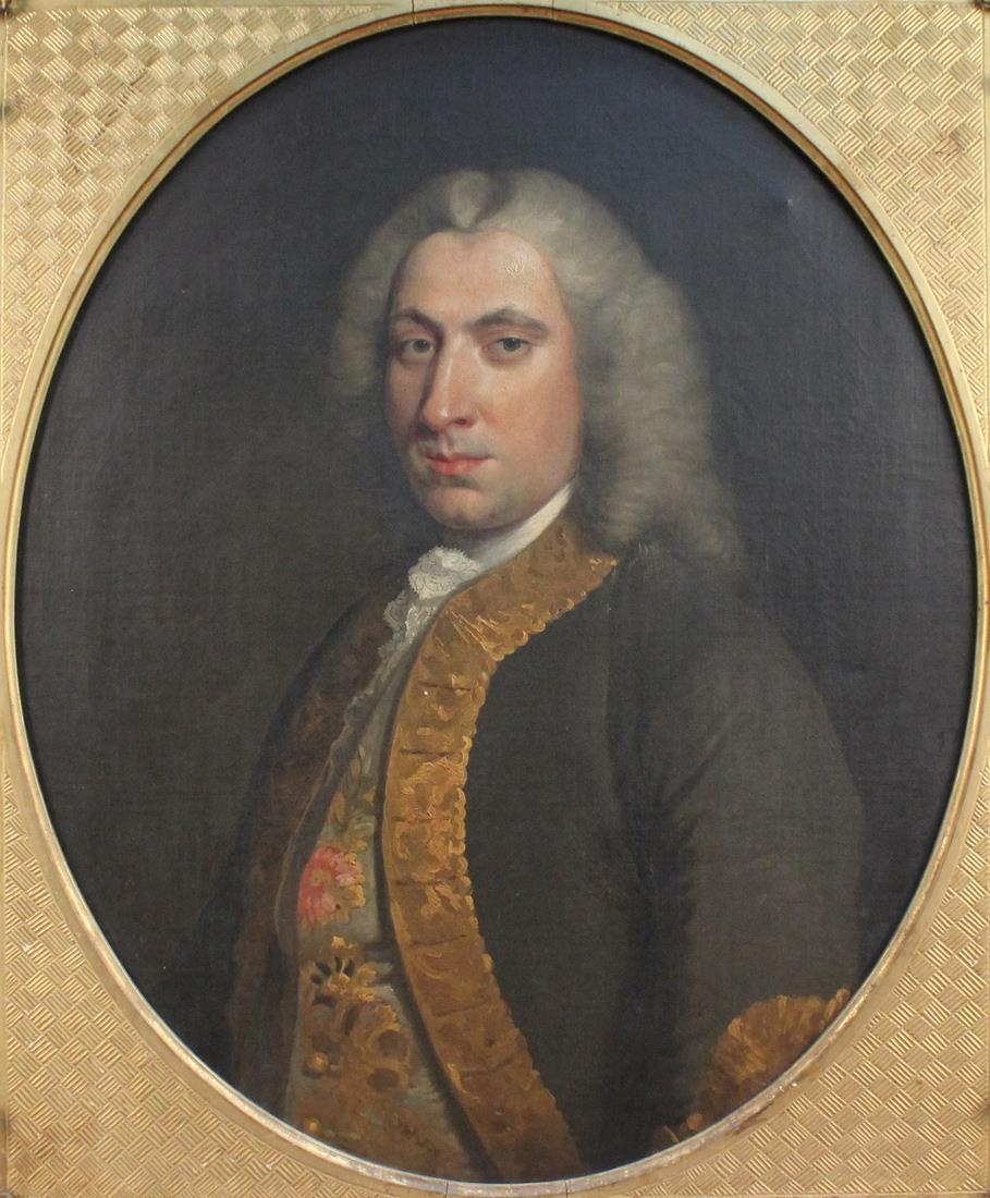 William Hoare | Anth'y Keck Esq're (Portrait of the Architect Wearing ...