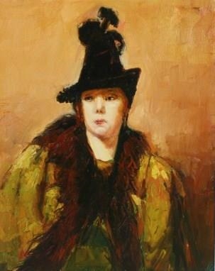 David Bierk | Portrait of a Lady | MutualArt
