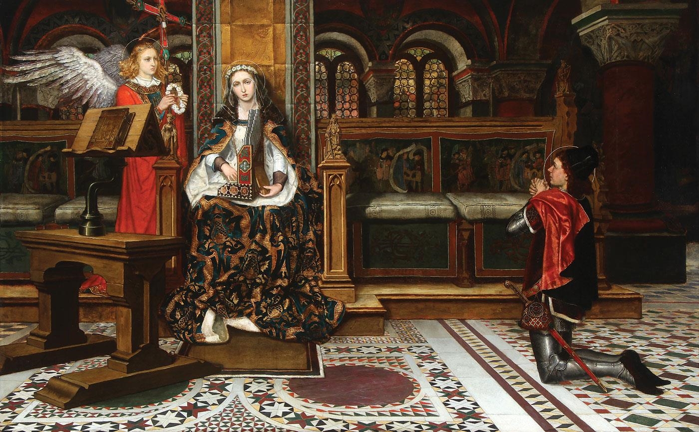 Juliaan de Vriendt | Saint Cecilia and Valerian from the Golden Legend ...
