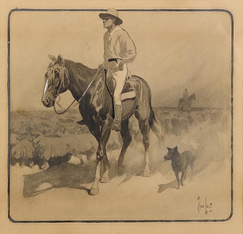 Frederick Leist | The Grazier (1906) | MutualArt