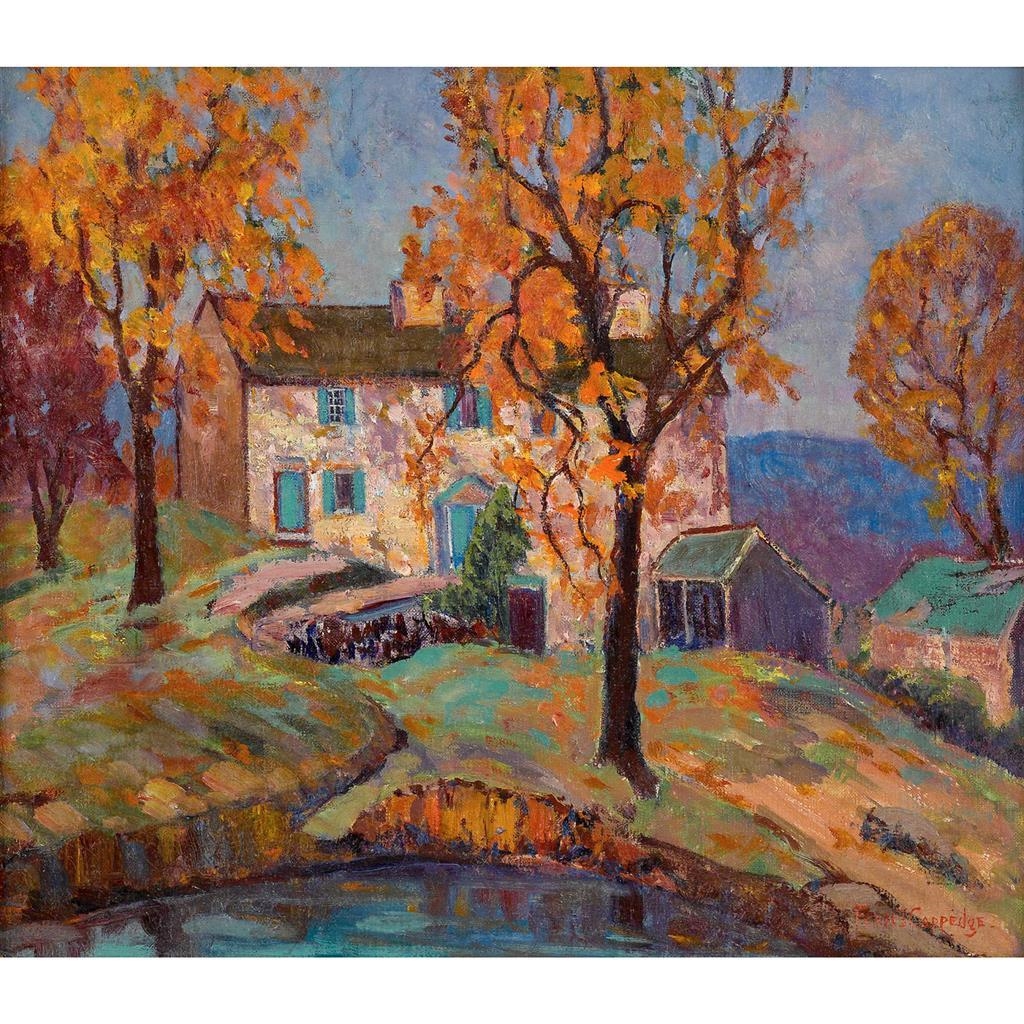 Fern Isabel Coppedge | BUCKS COUNTY LANDSCAPE IN AUTUMN | MutualArt
