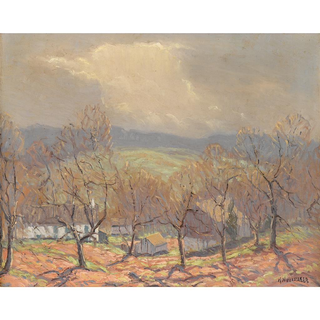 Kenneth Nunamaker | EARLY SPRING LANDSCAPE | MutualArt