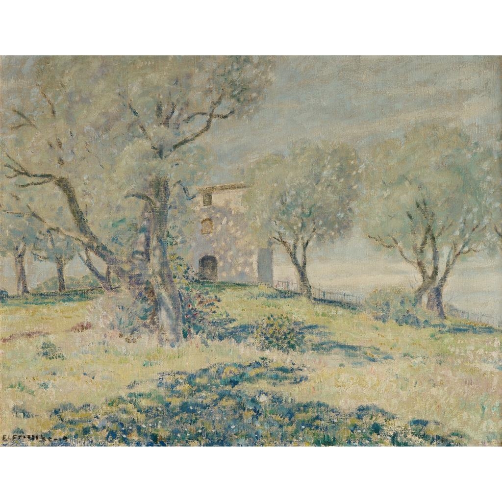 Frederick Carl Frieseke | BRETON LANDSCAPE | MutualArt