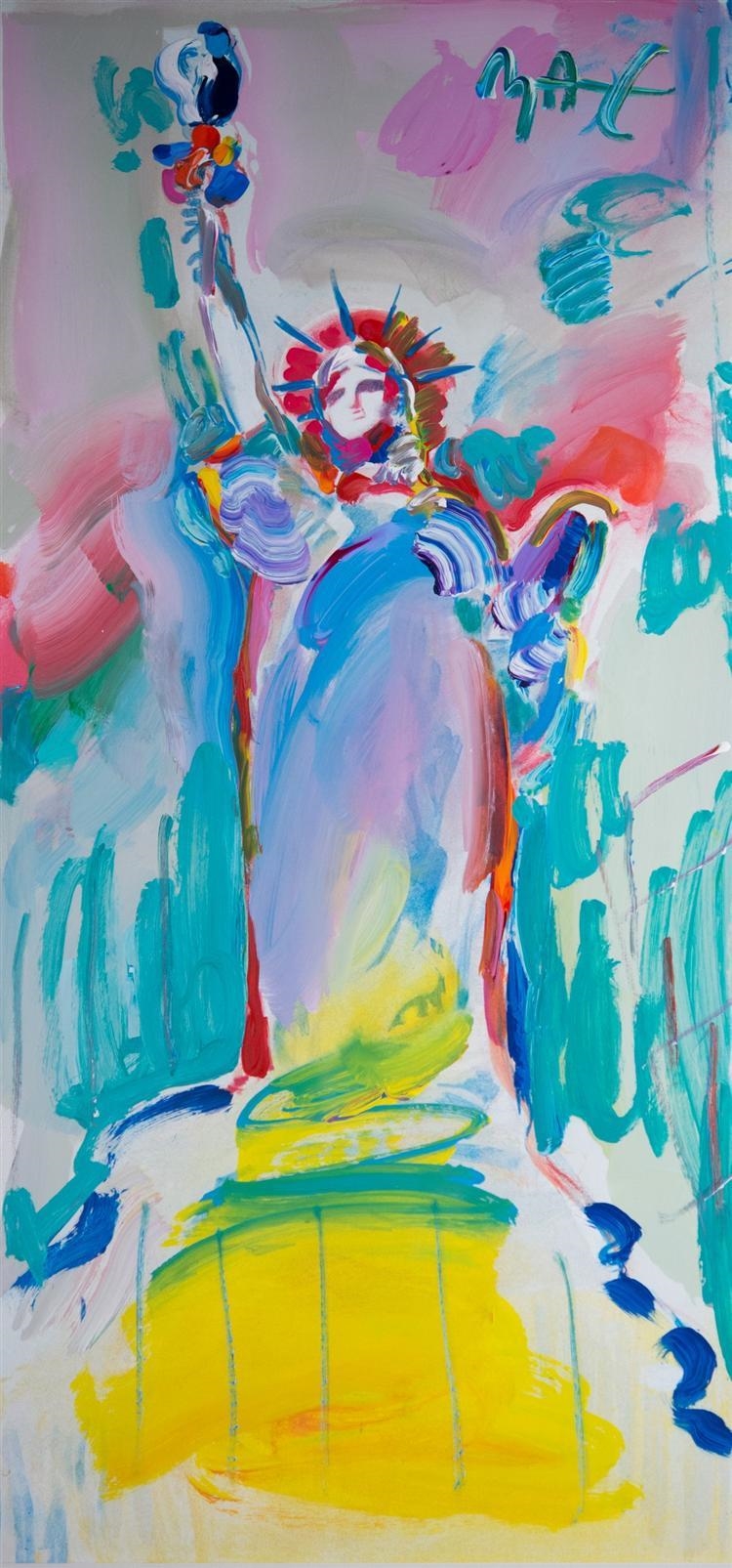 Peter Max | STATUE OF LIBERTY | MutualArt