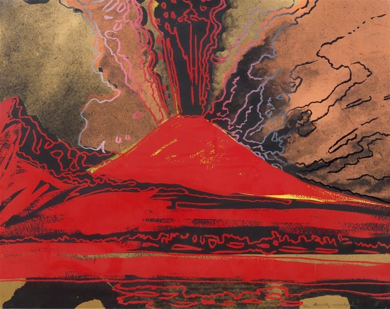 Andy Warhol | Vesuvius (1985) | MutualArt