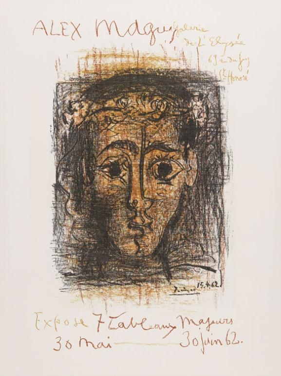 Pablo Picasso | Poster for Bonne Fete exhibition (1961) | MutualArt