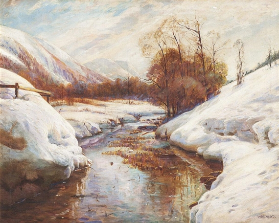 Artworks of Peder Mork Monsted (Danish, 1859 - 1941)