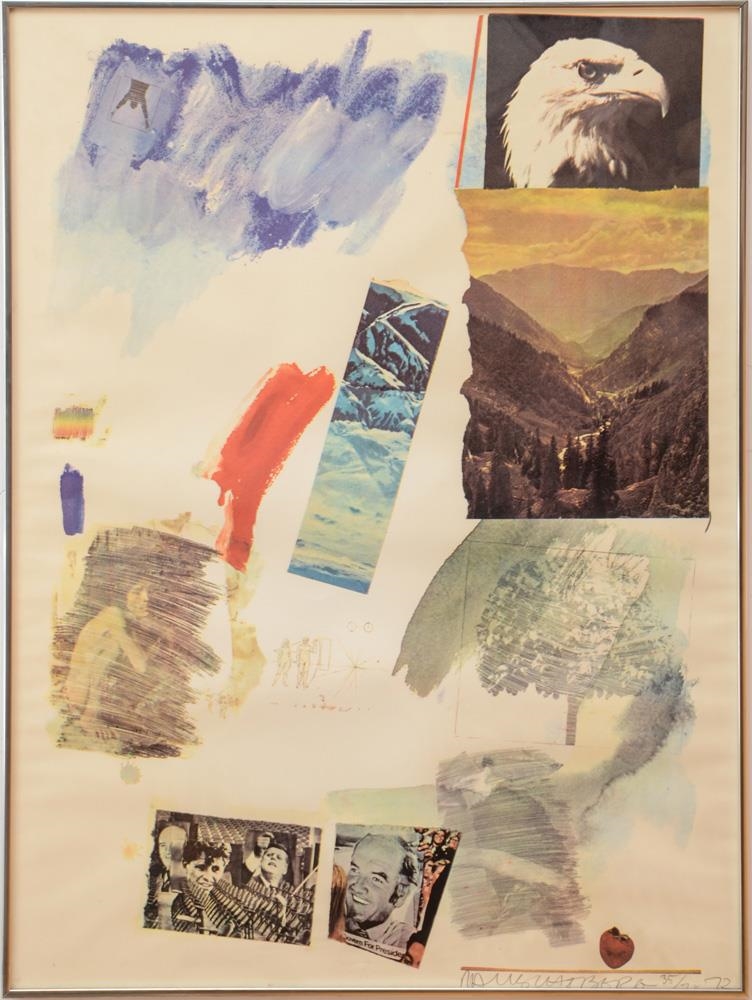 Robert Rauschenberg | Untitled, (1972) | MutualArt