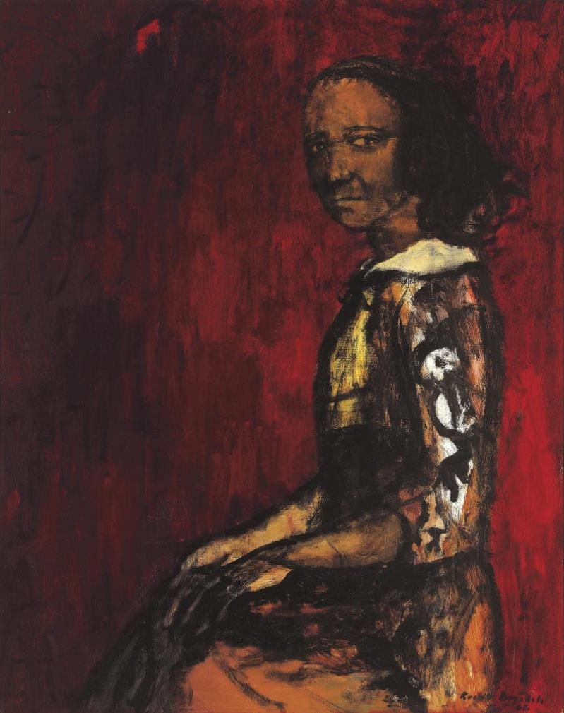 Russell Drysdale | Half-Caste Woman (Also Known As Portrait) (1961 ...