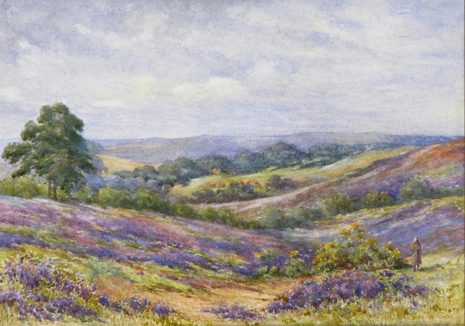 George Henry Downing | At Picket Post, New Forest | MutualArt