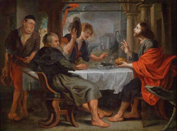 Peter Paul Rubens | The Supper at Emmaus | MutualArt