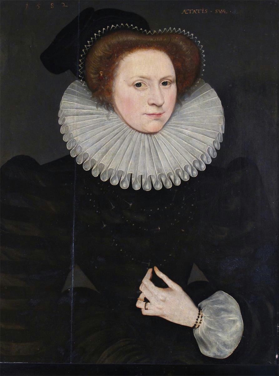 British School, 16th Century | Lady Dormore (Late 16th Century) | MutualArt