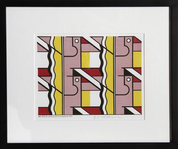 Roy Lichtenstein | Modular Painting | MutualArt