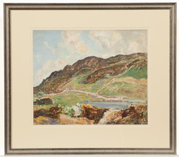 Sir William MacTaggart | MOUNTAIN LANDSCAPE | MutualArt