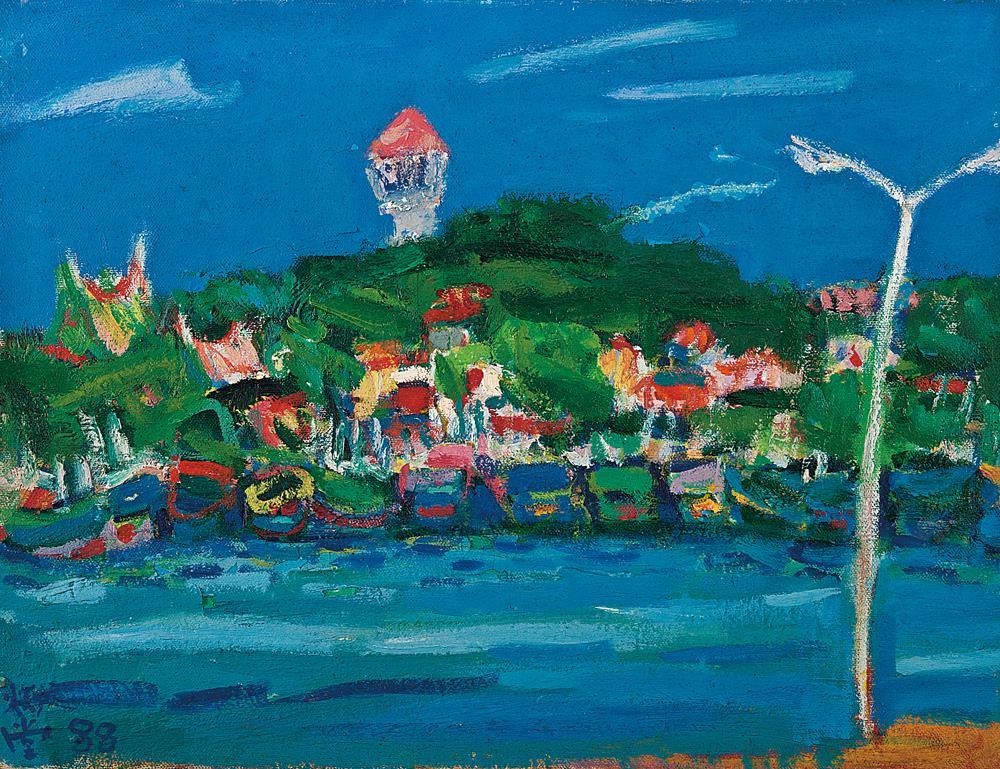 Chang Ping-tang | Landscape (1988) | MutualArt